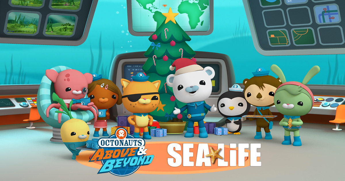 Octonauts visit SEA LIFE for Christmas mission | Discover Animals